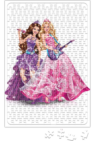 Baskı Dükkanı Barbie 02 Puzzle 240 Parça Yapboz