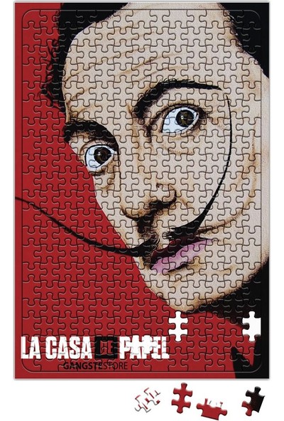 Baskı Dükkanı La Casa De Papel 08 Puzzle 240 Parça Yapboz