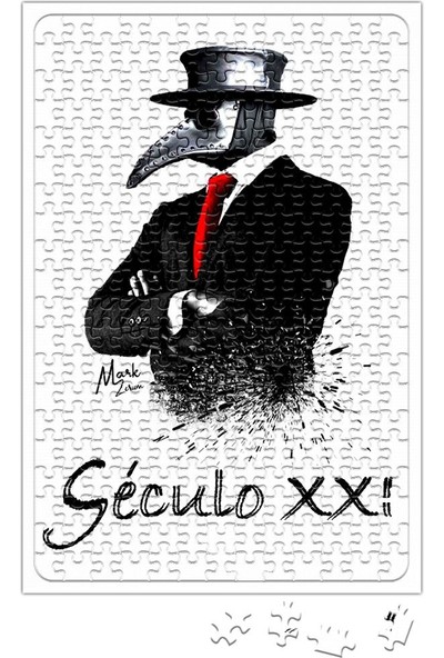 Baskı Dükkanı Arte Do Seculo Peste Moderna Puzzle 240 Parça Yapboz
