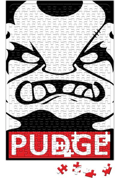 Baskı Dükkanı Dota 2 Pudge Puzzle 240 Parça Yapboz