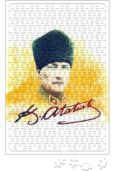 Baskı Dükkanı Mustafa Kemal Atatürk Puzzle 240 Parça Yapboz Baskı Dükkanı Mustafa Kemal Atatürk Puzzle 240 Parça Yapboz