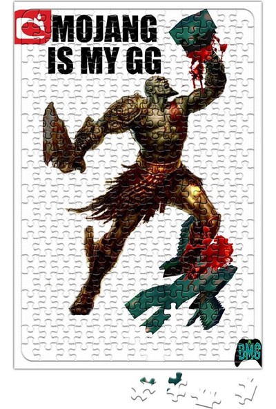 Baskı Dükkanı Gamer Raiz Puzzle 240 Parça Yapboz