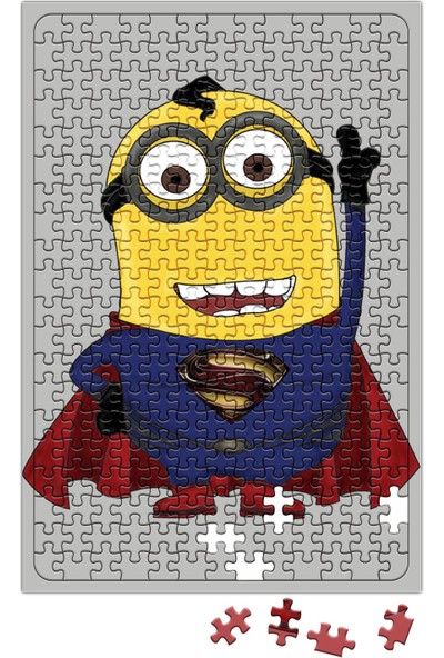 Baskı Dükkanı Minion Puzzle 240 Parça Yapboz