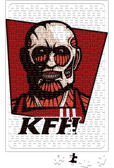 Baskı Dükkanı Kentucky Fried Human Attack Of Titan Puzzle 240 Parça Yapboz Baskı Dükkanı Kentucky Fried Human Attack Of Titan Puzzle 240 Parça Yapboz