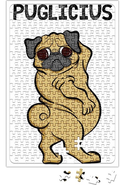Baskı Dükkanı Puglicius Köpek Puzzle 240 Parça Yapboz Baskı Dükkanı Puglicius Köpek Puzzle 240 Parça Yapboz