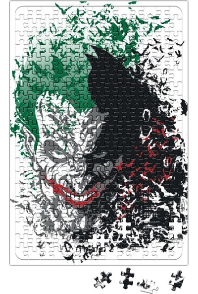 Baskı Dükkanı Batman Joker Puzzle 240 Parça Yapboz
