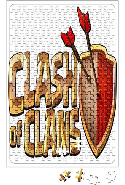 Baskı Dükkanı Clash Of Clans 02 Puzzle 240 Parça Yapboz
