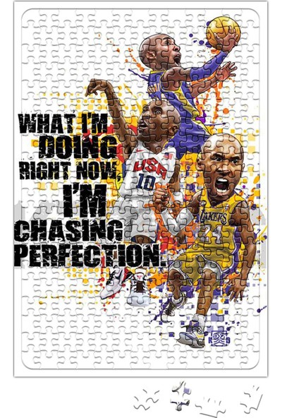 Baskı Dükkanı Kobe Bryant Perfection Puzzle 240 Parça Yapboz