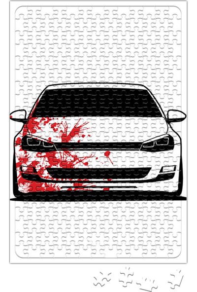 Baskı Dükkanı Golf Mk7 R7 Puzzle 240 Parça Yapboz