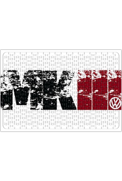 Baskı Dükkanı Golf Mk2 Puzzle 240 Parça Yapboz