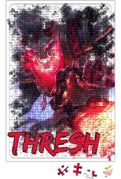 Baskı Dükkanı League Of Legends Thresh Puzzle 240 Parça Yapboz Baskı Dükkanı League Of Legends Thresh Puzzle 240 Parça Yapboz