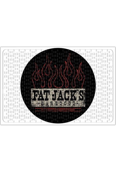 Baskı Dükkanı Fat Jacks Logo Puzzle 240 Parça Yapboz Baskı Dükkanı Fat Jacks Logo Puzzle 240 Parça Yapboz
