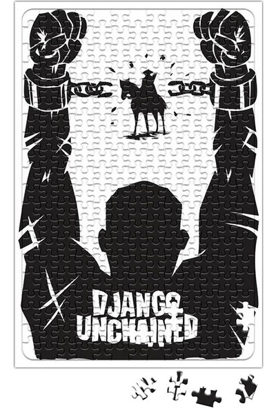 Baskı Dükkanı Django Unchaıned Puzzle 240 Parça Yapboz