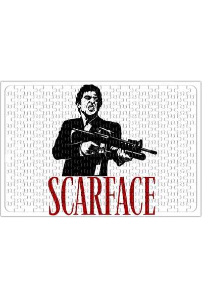 Baskı Dükkanı Scarface Puzzle 240 Parça Yapboz Baskı Dükkanı Scarface Puzzle 240 Parça Yapboz