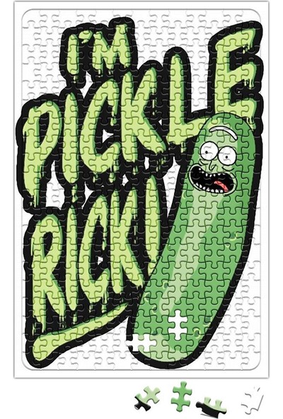 Baskı Dükkanı Pickle Rick Puzzle 240 Parça Yapboz Baskı Dükkanı Pickle Rick Puzzle 240 Parça Yapboz