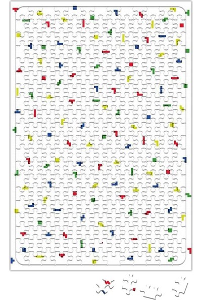 Baskı Dükkanı Tetris Puzzle 240 Parça Yapboz Baskı Dükkanı Tetris Puzzle 240 Parça Yapboz