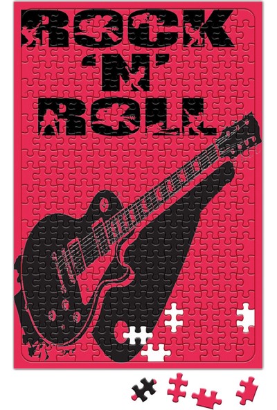 Baskı Dükkanı Rock Roll Müzik Puzzle 240 Parça Yapboz Baskı Dükkanı Rock Roll Müzik Puzzle 240 Parça Yapboz