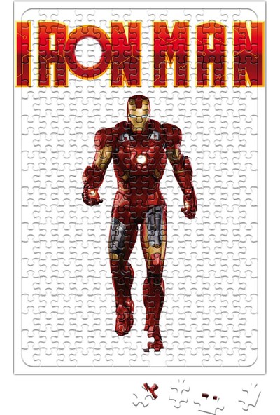 Baskı Dükkanı Iron Man Puzzle 240 Parça Yapboz
