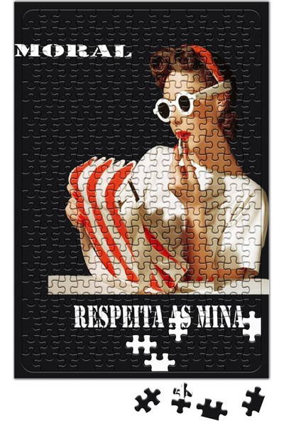 Baskı Dükkanı Moral Respeita As Mina Puzzle 240 Parça Yapboz