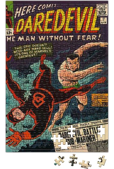 Baskı Dükkanı Daredevil Puzzle 240 Parça Yapboz