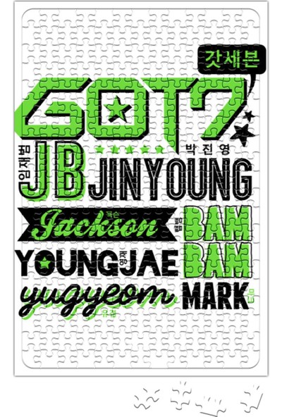 Baskı Dükkanı Goot7 Font Collage Puzzle 240 Parça Yapboz Baskı Dükkanı Goot7 Font Collage Puzzle 240 Parça Yapboz