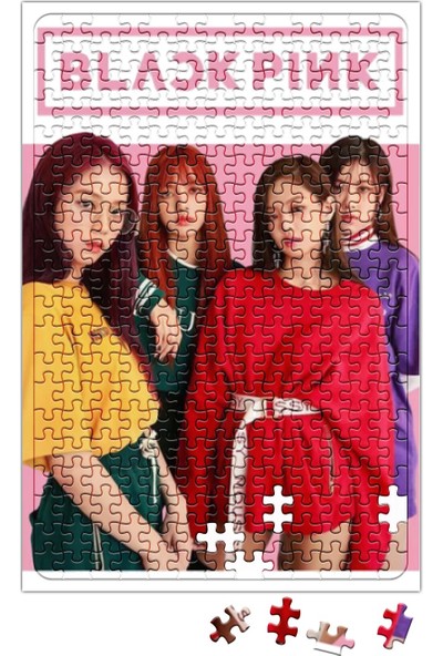 Baskı Dükkanı Blackpink Blackpınk Puzzle 240 Parça Yapboz