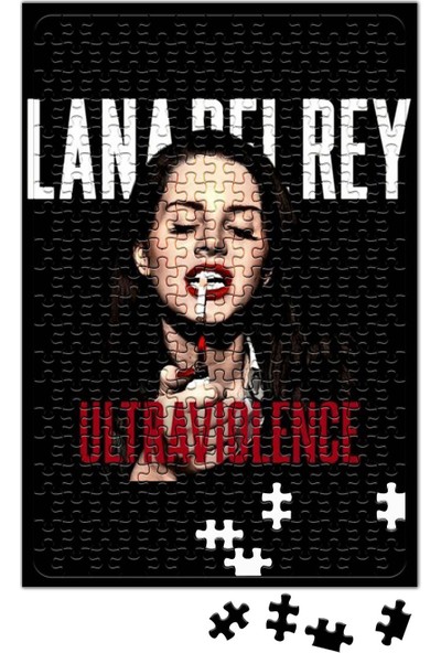 Baskı Dükkanı Lana Del Rey Ultraviolence Puzzle 240 Parça Yapboz