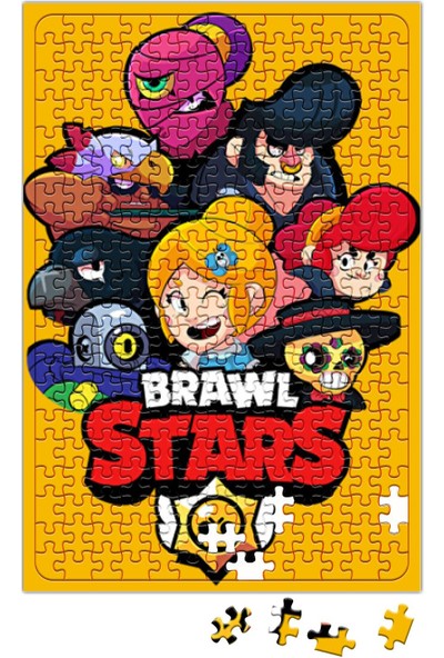 Baskı Dükkanı Brawl Stars Yıldızları Puzzle 240 Parça Yapboz Baskı Dükkanı Brawl Stars Yıldızları Puzzle 240 Parça Yapboz