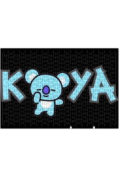 Baskı Dükkanı BT21 Koya Bts Puzzle 240 Parça Yapboz