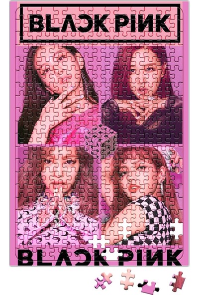 Baskı Dükkanı Blackpink Puzzle 240 Parça Yapboz
