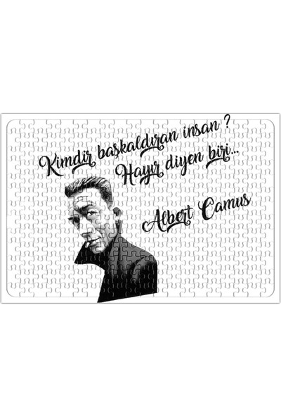 Baskı Dükkanı Albert Camus Puzzle 240 Parça Yapboz Baskı Dükkanı Albert Camus Puzzle 240 Parça Yapboz