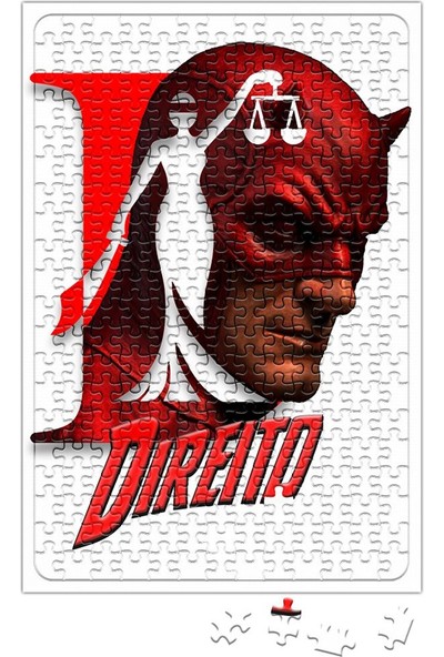 Baskı Dükkanı Direito Puzzle 240 Parça Yapboz
