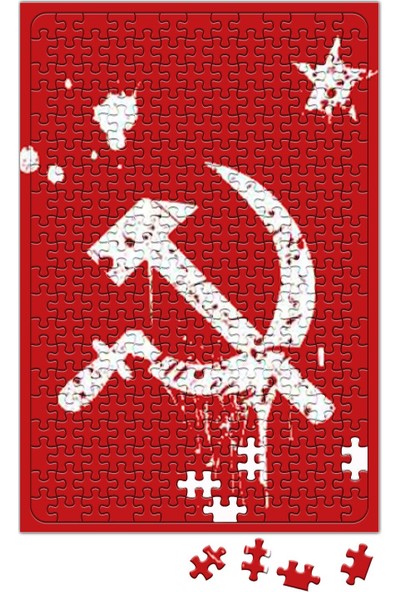 Baskı Dükkanı Revolution Orak Çekiç Puzzle 240 Parça Yapboz