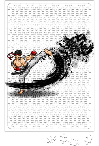 Baskı Dükkanı Street Fighter Ryu Puzzle 240 Parça Yapboz