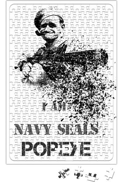 Baskı Dükkanı Popeye Fuzileiro Naval Puzzle 240 Parça Yapboz Baskı Dükkanı Popeye Fuzileiro Naval Puzzle 240 Parça Yapboz
