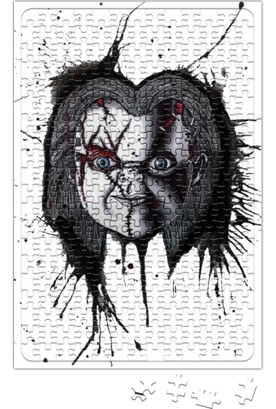 Baskı Dükkanı Chucky Horror Puzzle 240 Parça Yapboz Baskı Dükkanı Chucky Horror Puzzle 240 Parça Yapboz