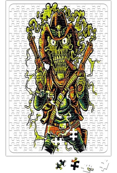 Baskı Dükkanı Cavaleiro Solitario Puzzle 240 Parça Yapboz