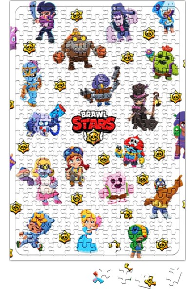 Baskı Dükkanı Brawl Stars Büyük Yıldızlar Puzzle 240 Parça Yapboz Baskı Dükkanı Brawl Stars Büyük Yıldızlar Puzzle 240 Parça Yapboz