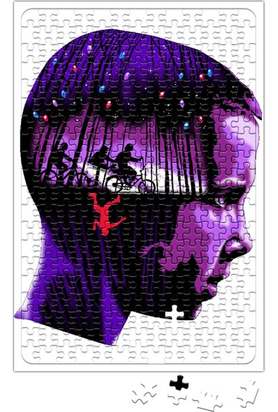 Baskı Dükkanı Stranger Things Puzzle 240 Parça Yapboz Baskı Dükkanı Stranger Things Puzzle 240 Parça Yapboz
