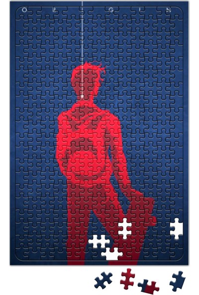 Baskı Dükkanı Spider Man 20 Ingram Puzzle 240 Parça Yapboz