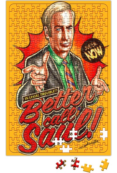 Baskı Dükkanı Saul Goodman Better Call Saul Puzzle 240 Parça Yapboz Baskı Dükkanı Saul Goodman Better Call Saul Puzzle 240 Parça Yapboz