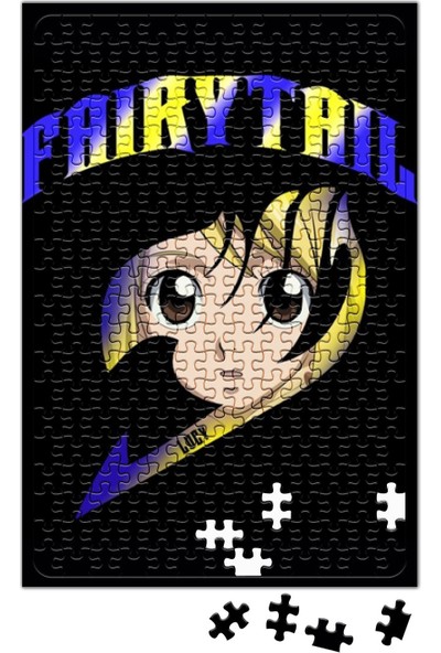Baskı Dükkanı Fairy Tail Lucy Inside Guild Symbol Puzzle 240 Parça Yapboz Baskı Dükkanı Fairy Tail Lucy Inside Guild Symbol Puzzle 240 Parça Yapboz