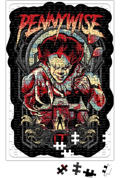 Baskı Dükkanı Pennywise Puzzle 240 Parça Yapboz Baskı Dükkanı Pennywise Puzzle 240 Parça Yapboz