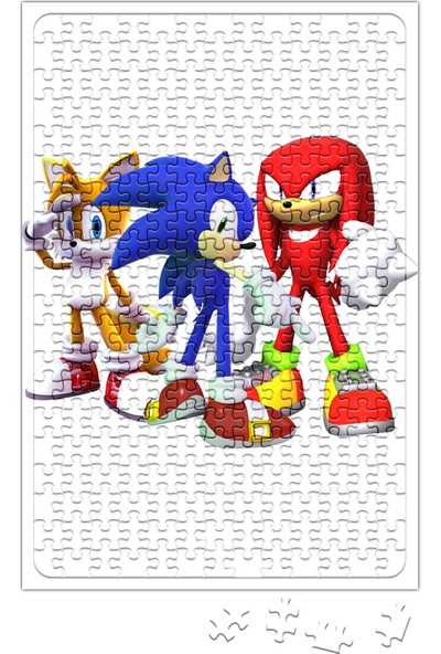 Baskı Dükkanı Knuckles Sonic Chaos Puzzle 240 Parça Yapboz Baskı Dükkanı Knuckles Sonic Chaos Puzzle 240 Parça Yapboz