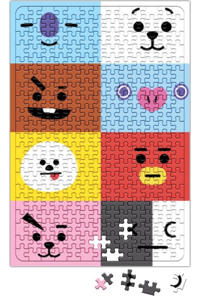 Baskı Dükkanı Bts Hobi Puzzle 240 Parça Yapboz