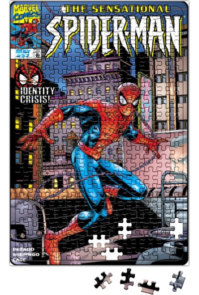 Baskı Dükkanı Spiderman Marvel The Sensationalv Puzzle 240 Parça Yapboz Baskı Dükkanı Spiderman Marvel The Sensationalv Puzzle 240 Parça Yapboz