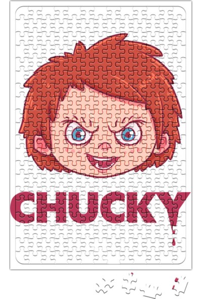 Baskı Dükkanı Chucky's Head Puzzle 240 Parça Yapboz Baskı Dükkanı Chucky's Head Puzzle 240 Parça Yapboz
