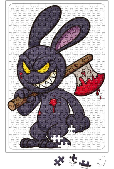Baskı Dükkanı Looney Tunes Evil Bunny Cartoon Puzzle 240 Parça Yapboz Baskı Dükkanı Looney Tunes Evil Bunny Cartoon Puzzle 240 Parça Yapboz