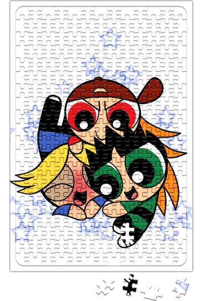 Baskı Dükkanı Powerpuff Girls Puzzle 240 Parça Yapboz