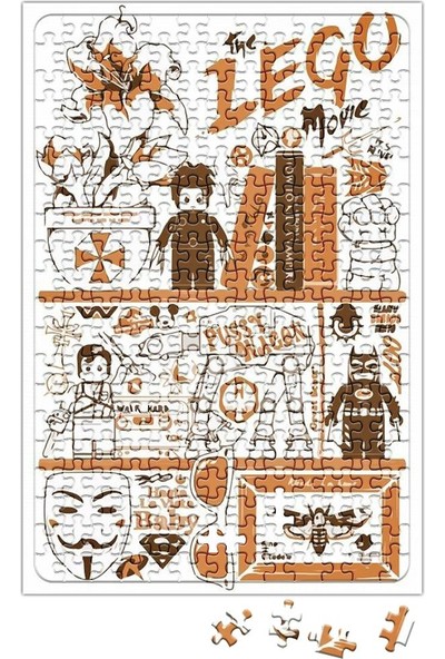 Baskı Dükkanı LEGO Puzzle 240 Parça Yapboz Baskı Dükkanı LEGO Puzzle 240 Parça Yapboz